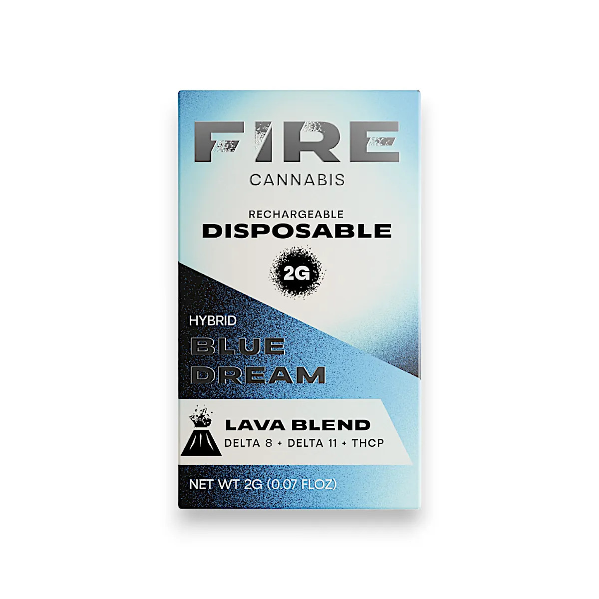 Fire Lava Blend Disposable Vape Hybrid Blue Dream 2g – Premium Quality