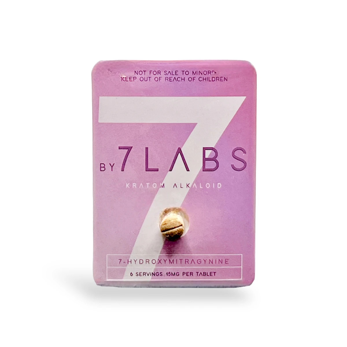 7 Labs Kratom Extract 7 Hydroxymitragynine Tablets 1ct 15mg