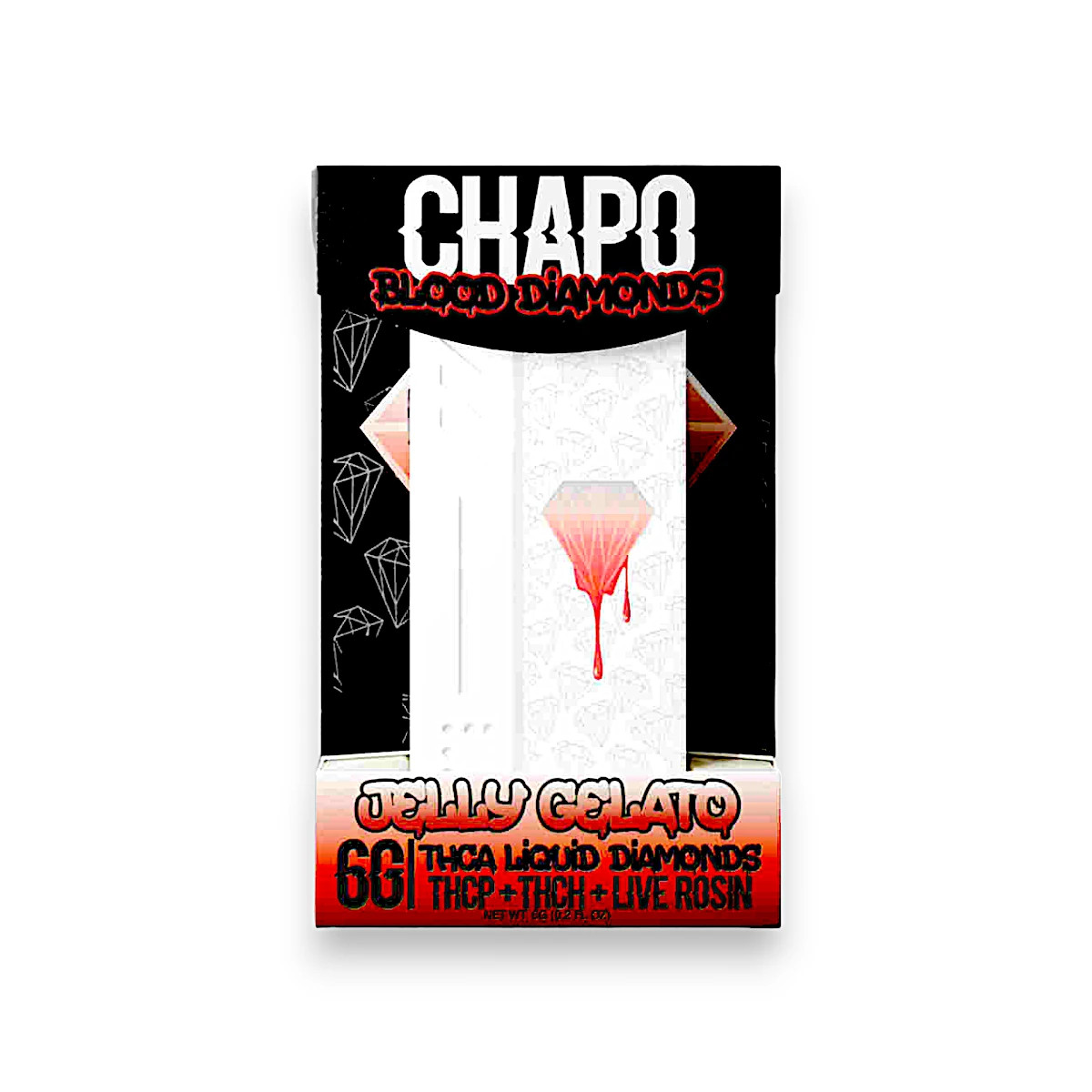 Chapo Blood Diamonds Indica Jelly Gelato 6g Vape