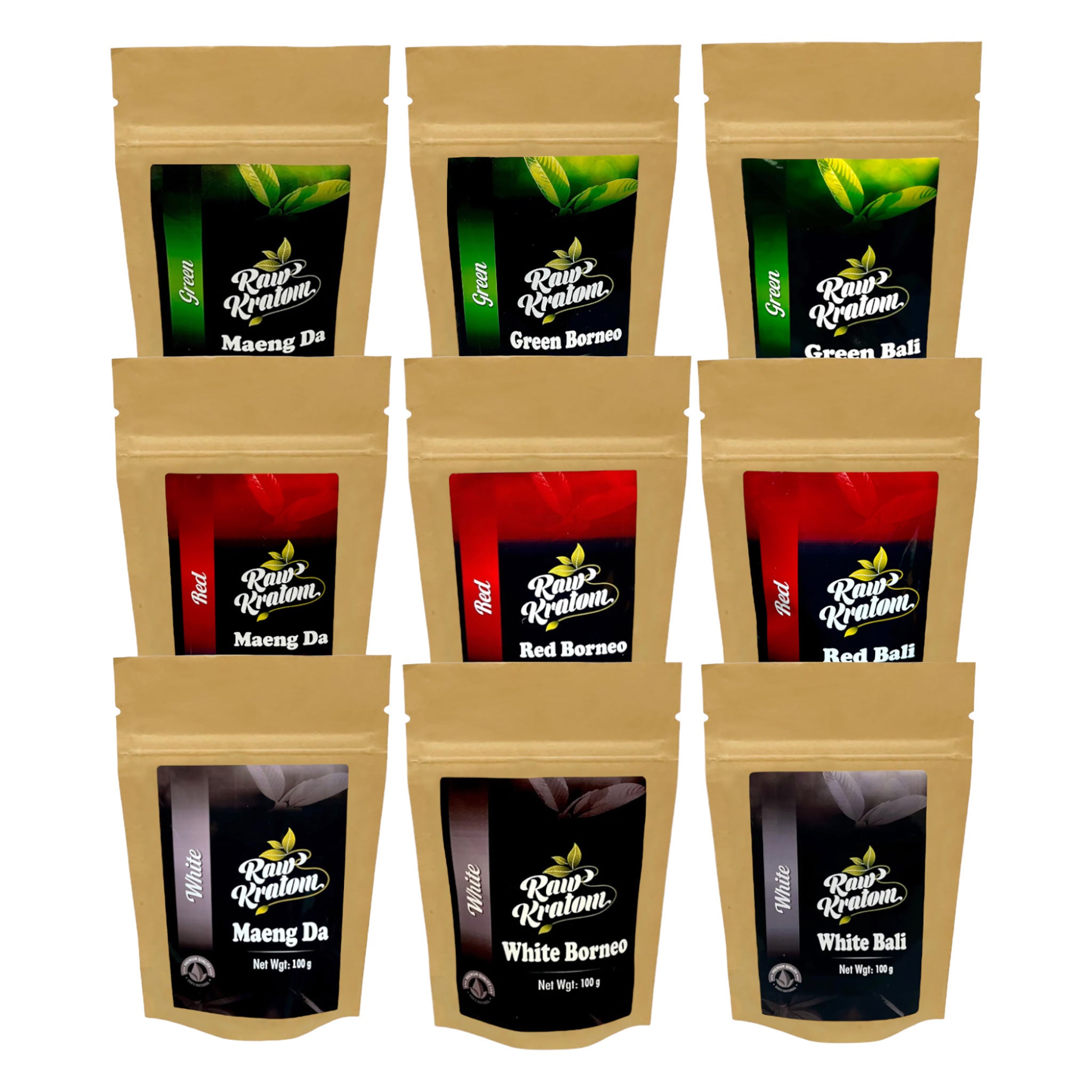 Raw Kratom Powder Mega Bundle - High-Quality Powder