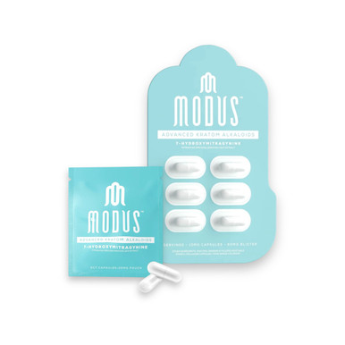 Modus Kratom 7-Hydroxymitragynine Capsules - Boost Your Energy