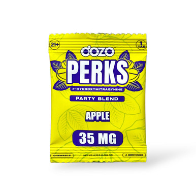 Dozo Perks Apple Party Blend 7-OH Tablets 35mg