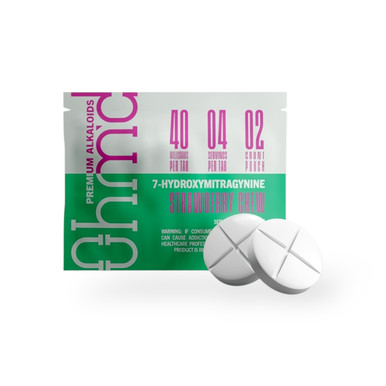 Ohm’d 7-Hydroxy Tablets – Strawberry Chew 40mg