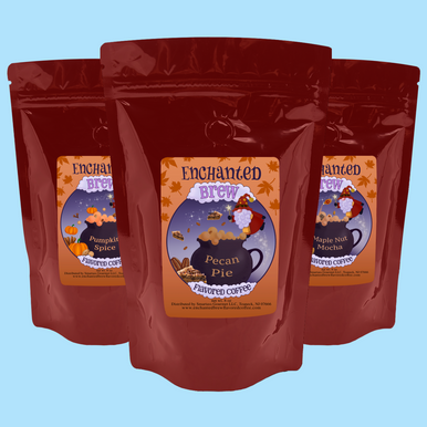 Fabulous Fall! Flavored Coffee Sampler Gift Pack - Three 8 oz Bags