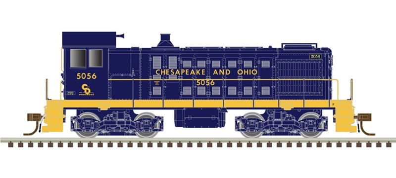 ATL-40 005 718 C&O ALCO S2 Locomotive w/Sound