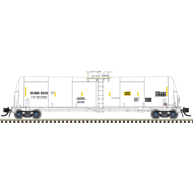 ATL-50 007 267 Shell Oil 31,000 Gallon Crude Oil Tank Car