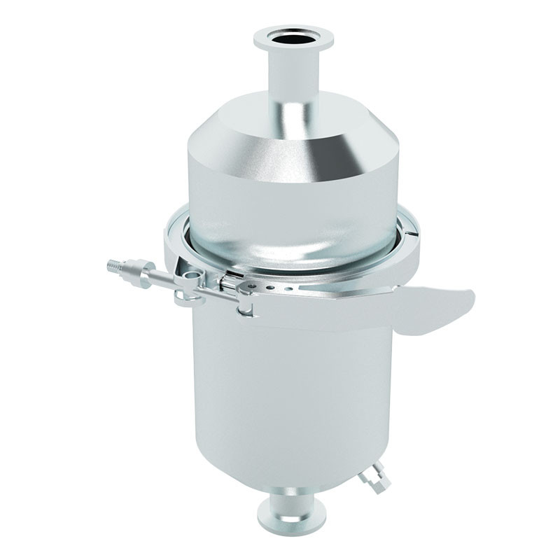 NW25 Stainless Steel Chemical Adsorption Inlet Vacuum Trap