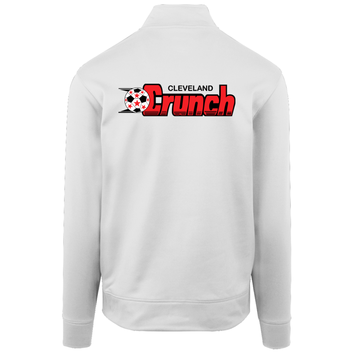 Cleveland Crunch Fleece Jacket Full Front Zipper | MISL Soccer Team