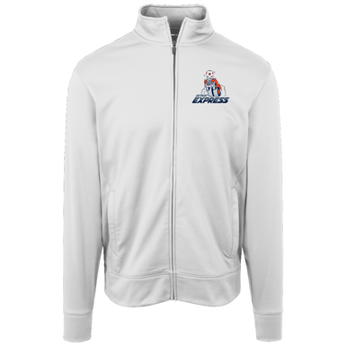 Detroit Express Fleece Jacket Full Front Zipper | NASL Soccer Team