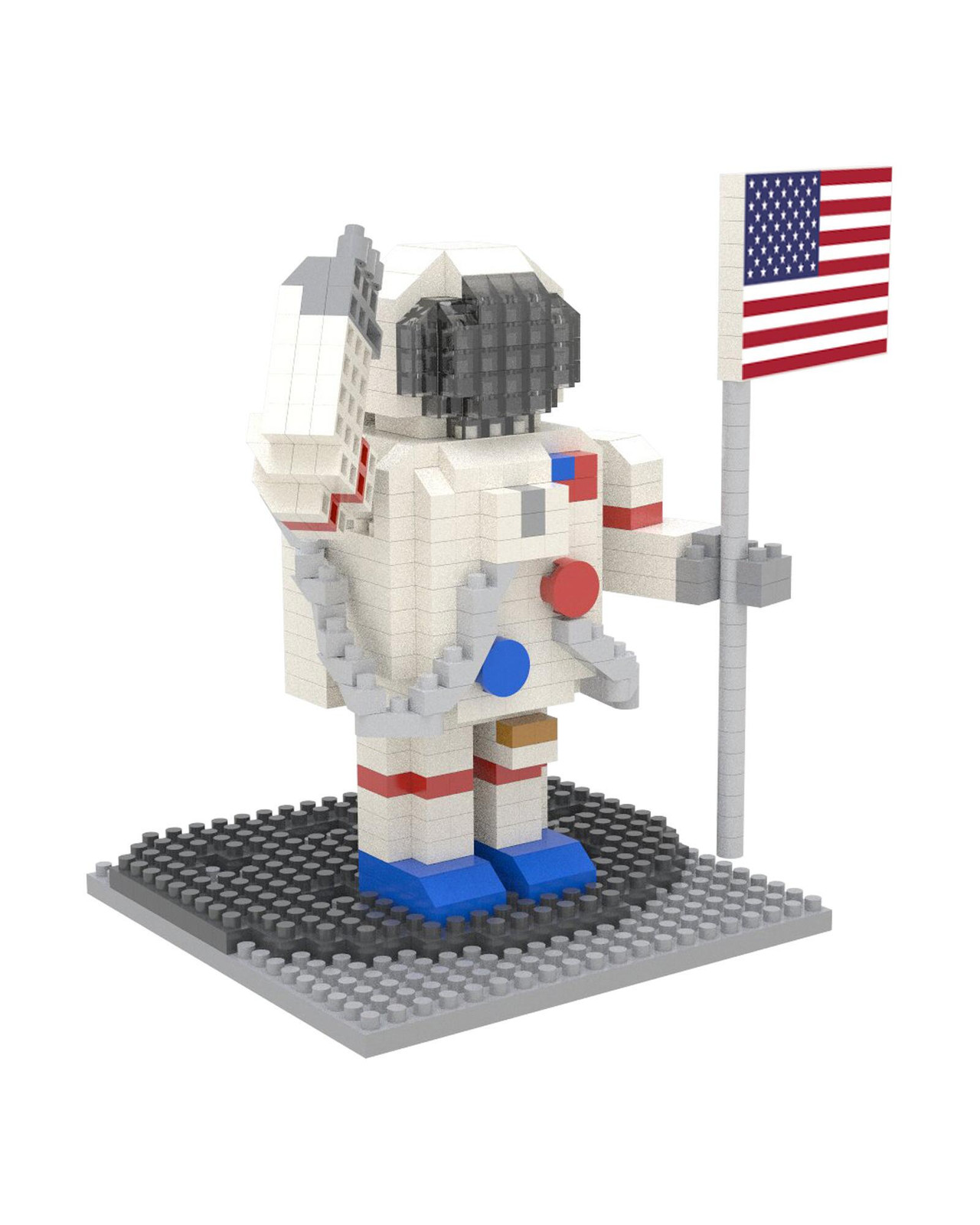 Astronaut and Space Shuttle Mini Blocks Set