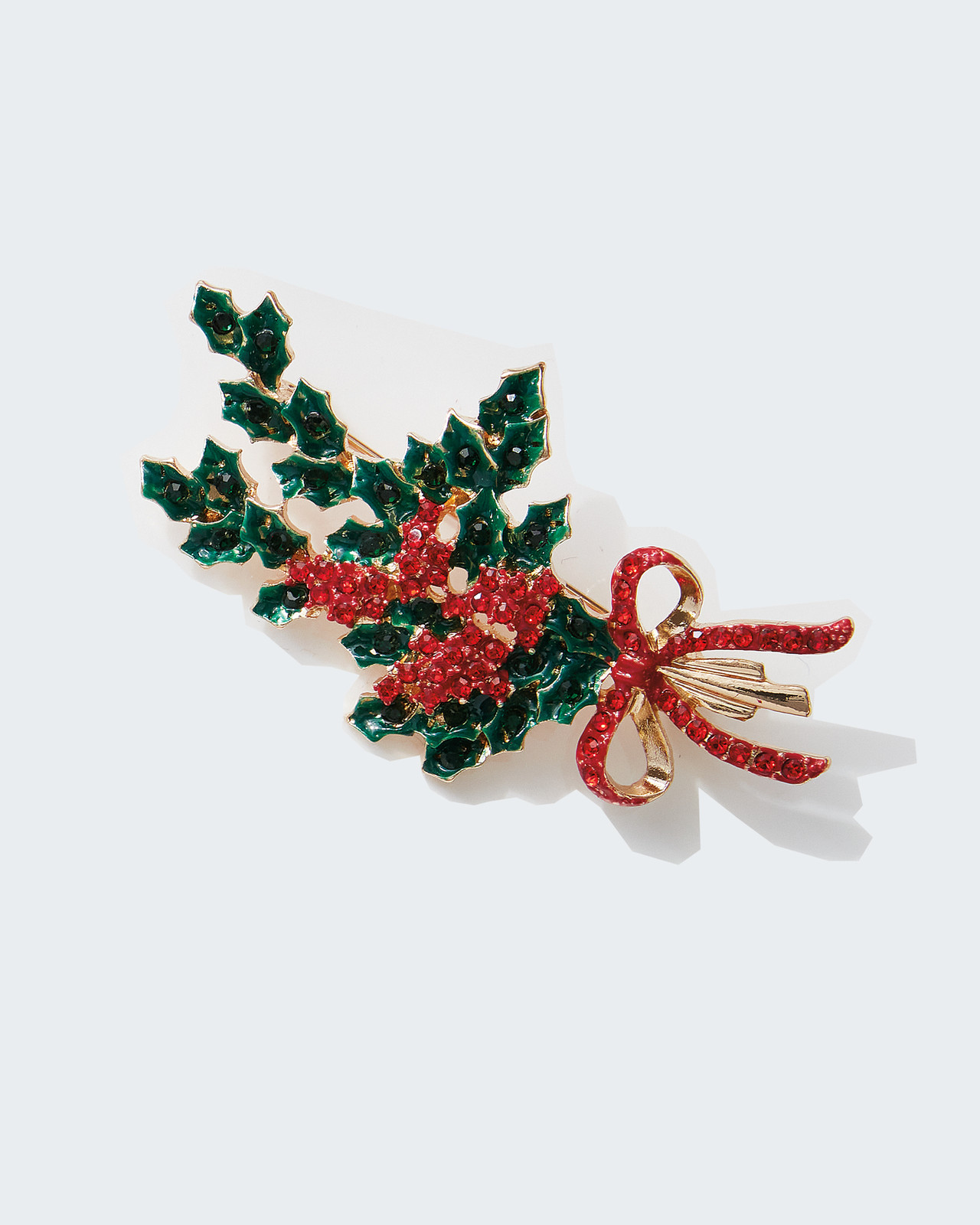 Holly Berry Pin - Festive Holiday Accessory | Smithsonian Store