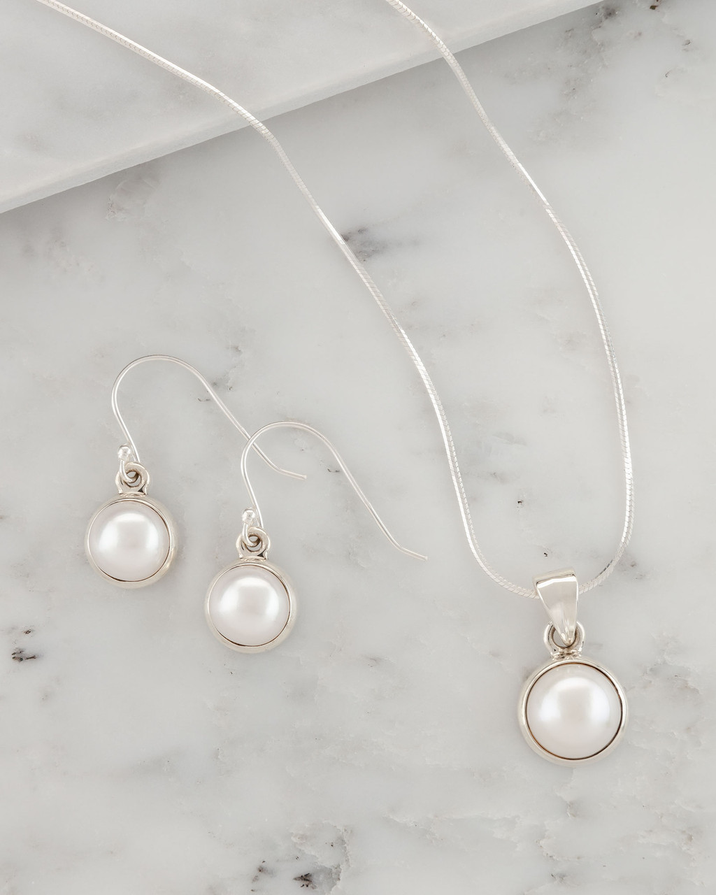 Pearl Dangle Earrings - Sterling Silver & Cultured Pearls | Shop ...