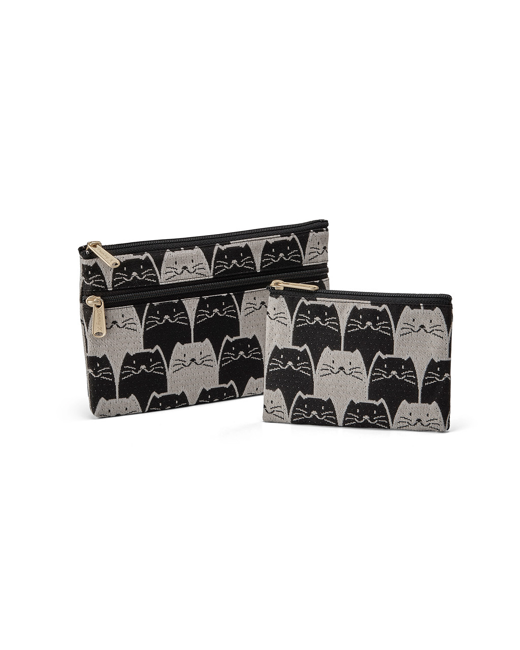 Cat Print Coin Purse and Cosmetic Bag Set | Shop Smithsonian Store