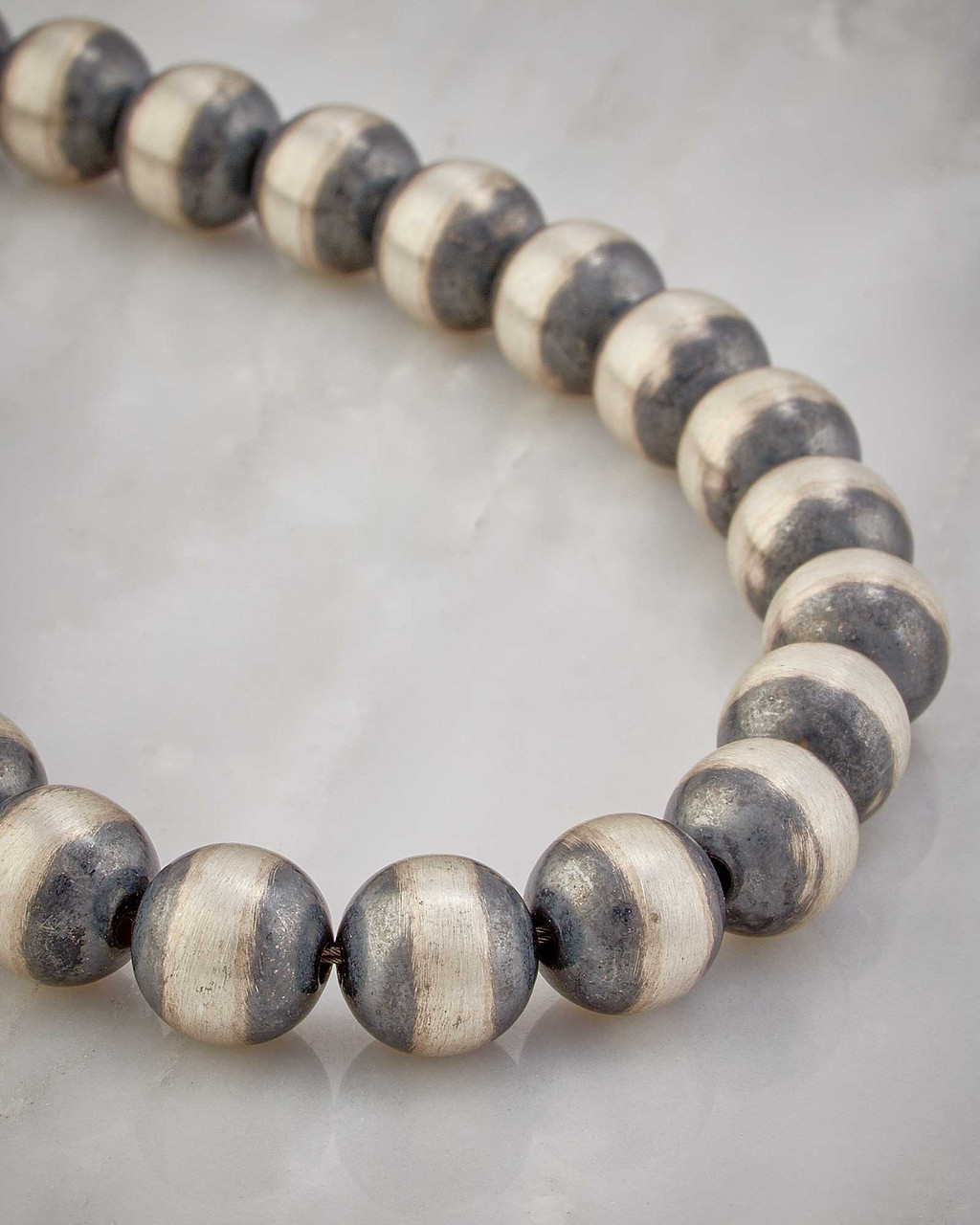 Sterling Silver 10mm Bead Necklace | Shop Smithsonian Store