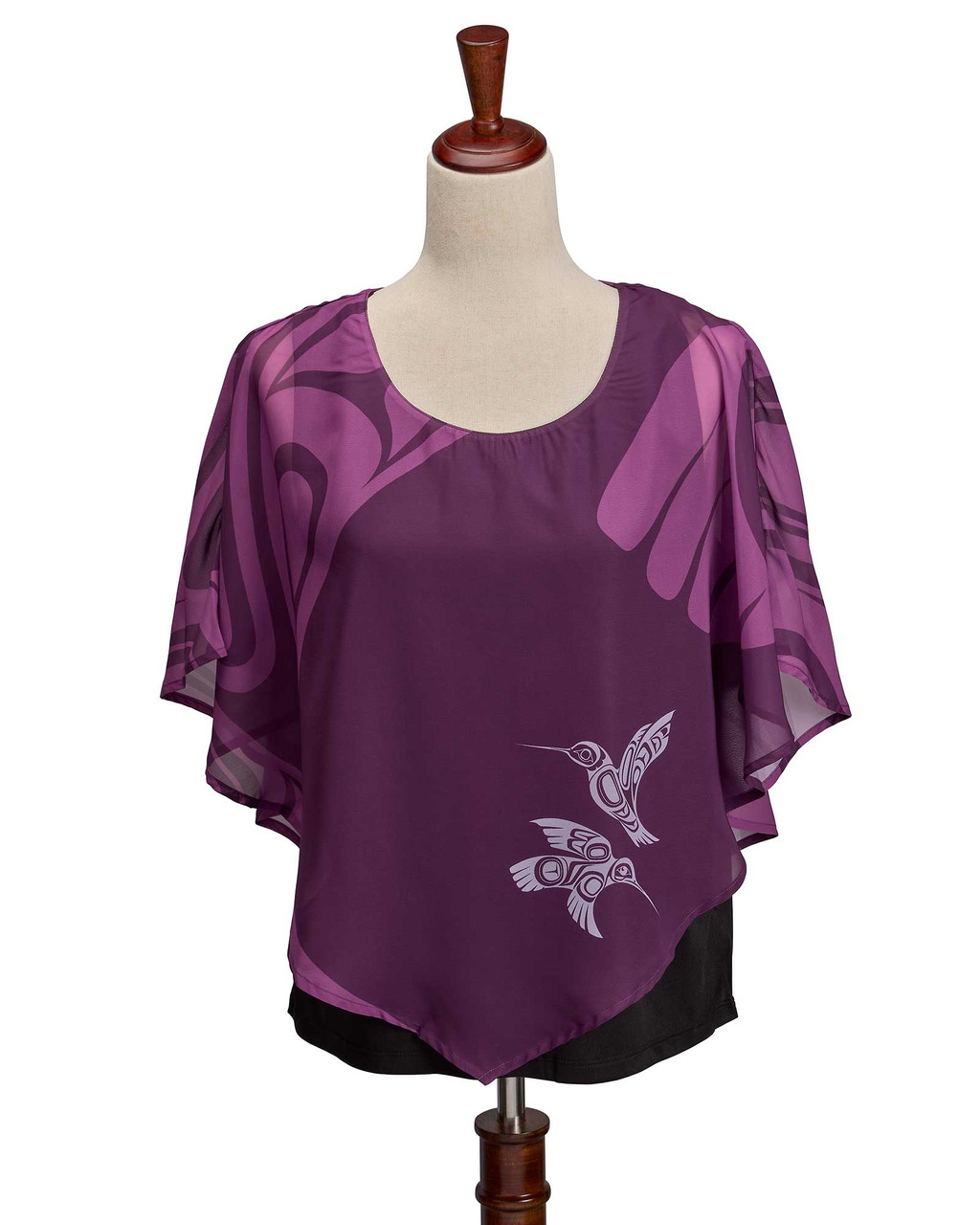 Hummingbirds Chiffon Blouse | Shop Smithsonian Store