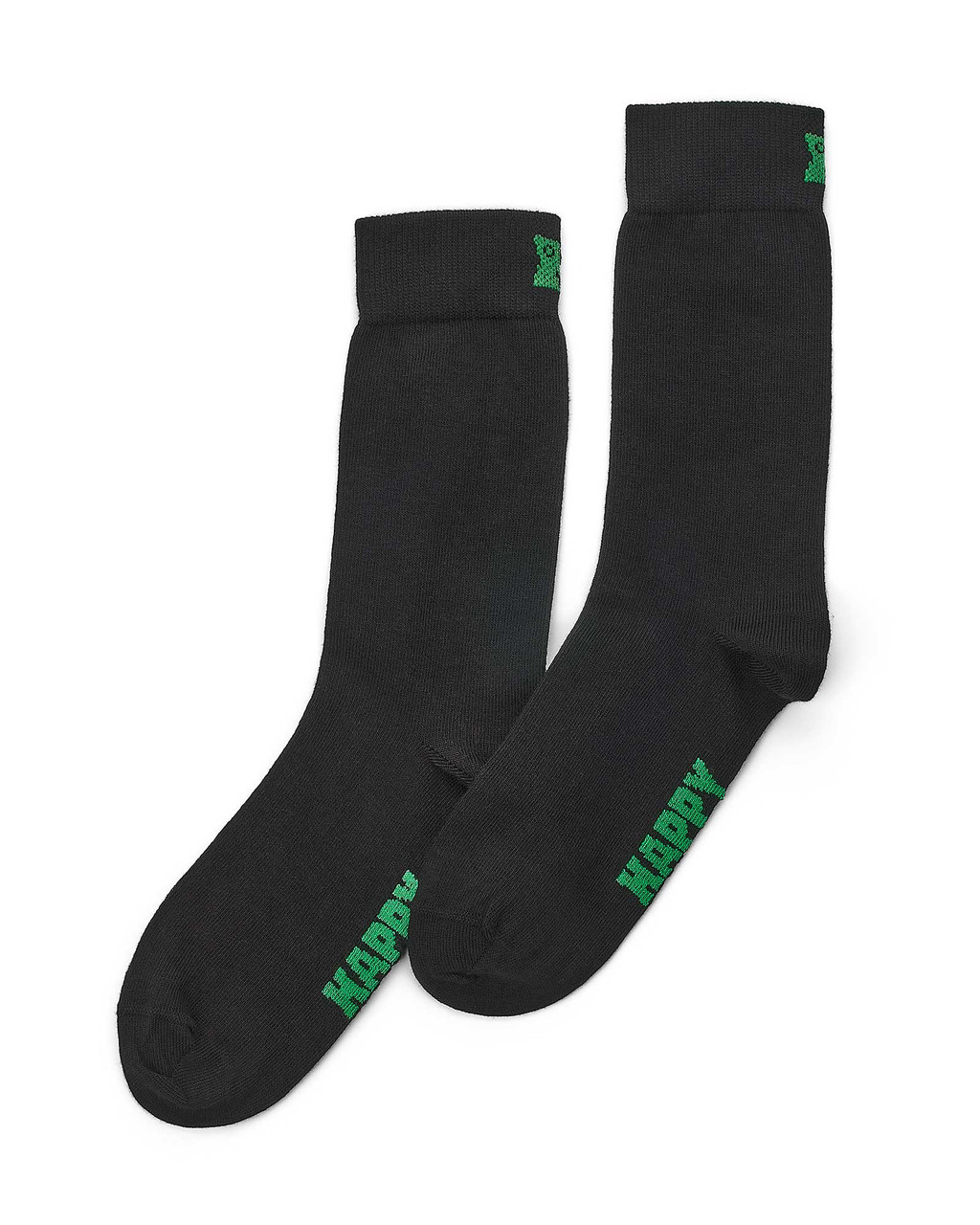 Solid Black Organic Cotton Blend Socks | Shop Smithsonian Store