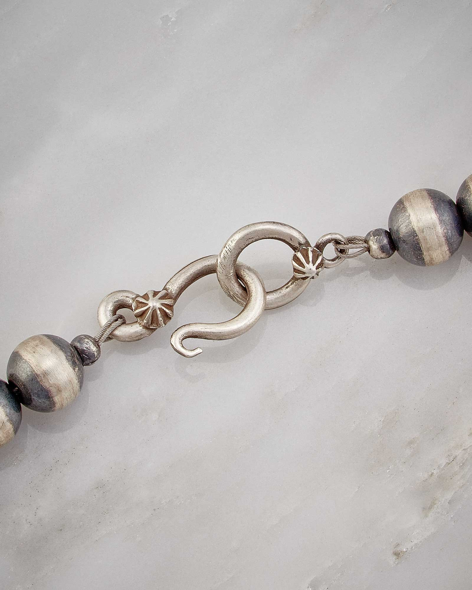 Sterling Silver 8mm Bead Necklace | Shop Smithsonian Store
