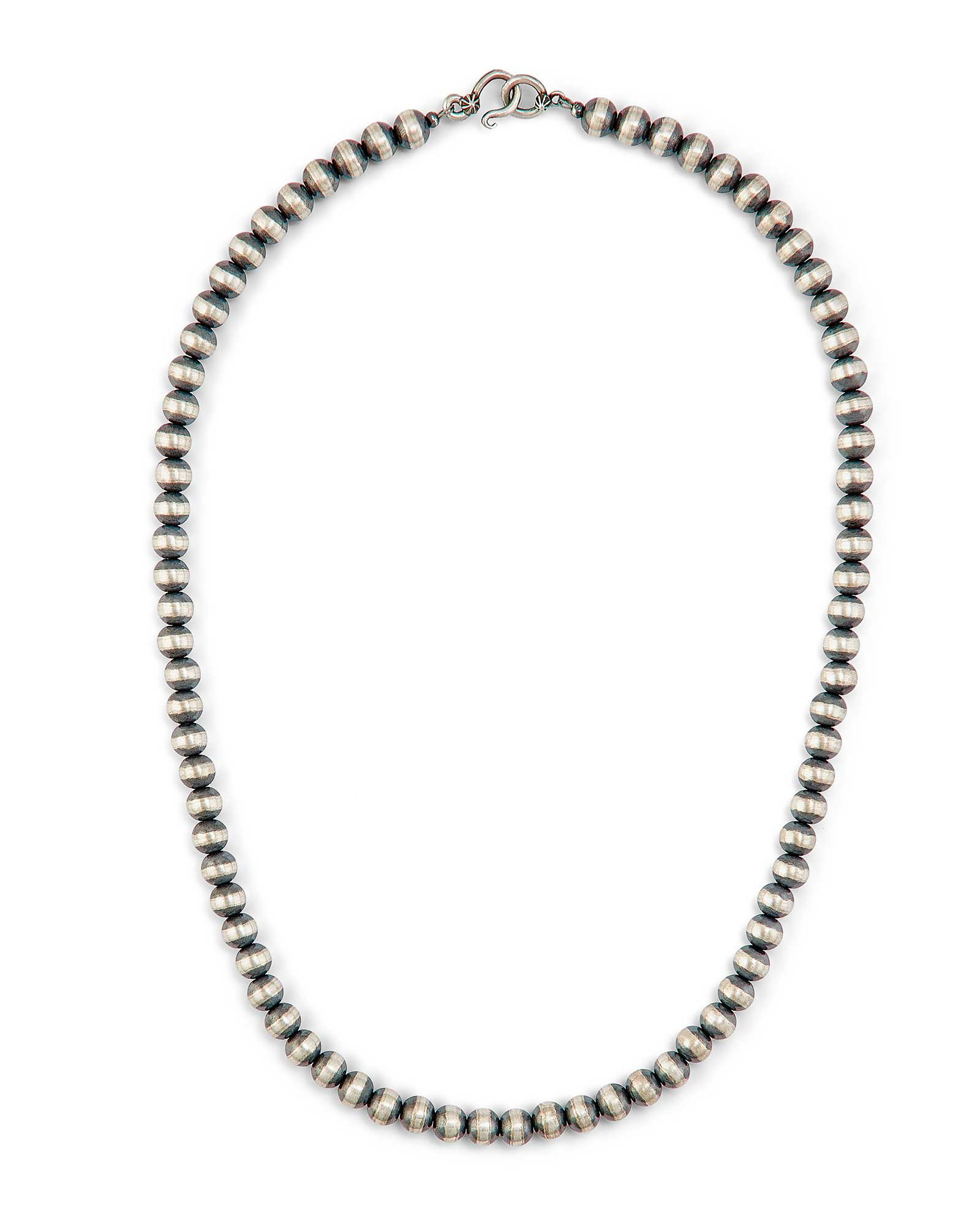 Sterling Silver 8mm Bead Necklace | Shop Smithsonian Store