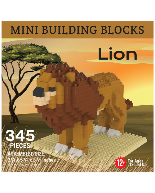 Lion Mini Blocks Kit | Shop Smithsonian Store