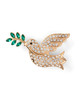 Elegant Peace Dove Pin With Pavé Crystals | Shop Smithsonian Store