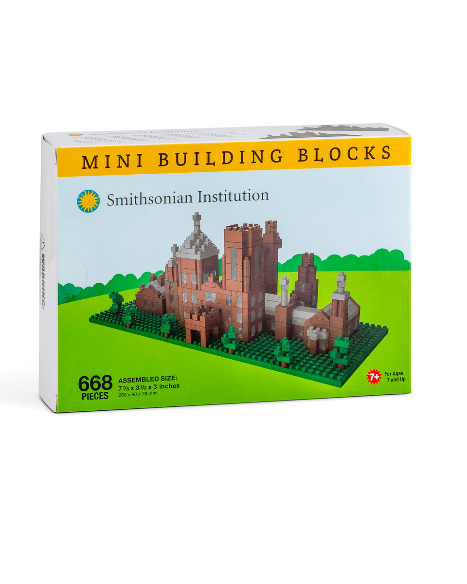 Smithsonian Castle Mini Building Blocks Kit | Shop Smithsonian Store