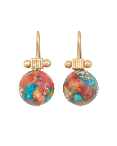 Confetti Jasper Earrings | Shop Smithsonian Store