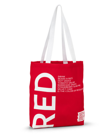 Red is the Color of Resilience Tote