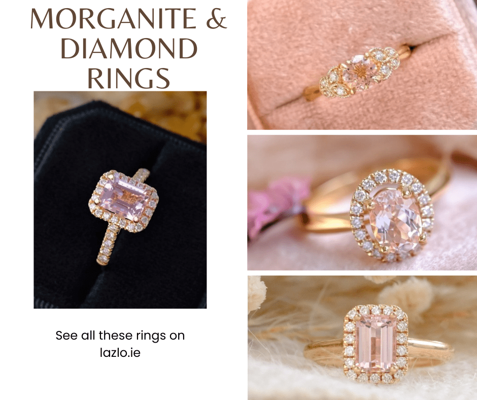 A Morganite Engagement Ring - Lazlo Jewellers
