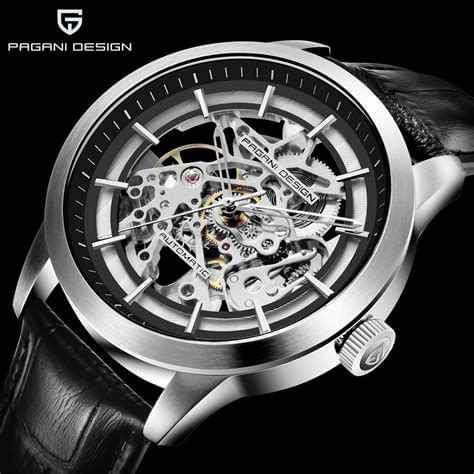 Pagani Design original skeleton watch automatic