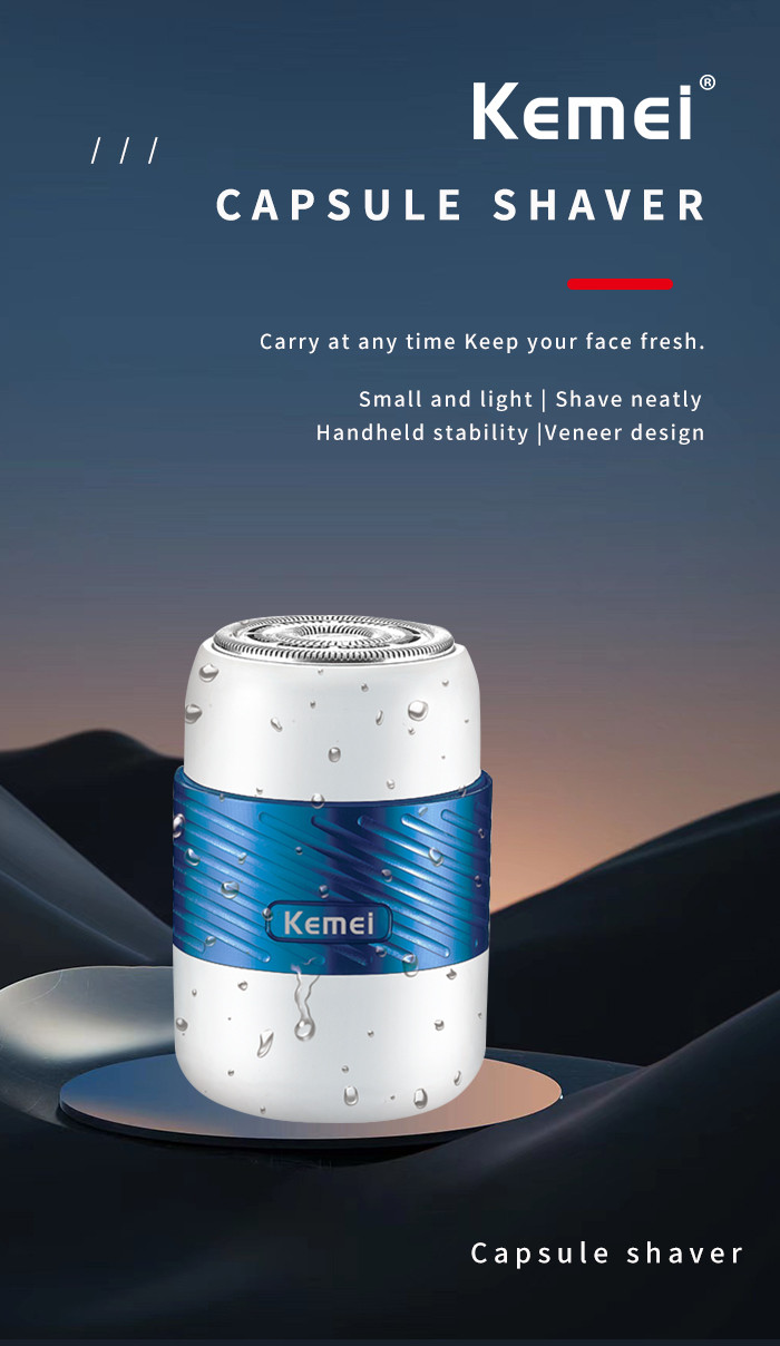 Kemei egg Mini Design Full Body Washable Shaver