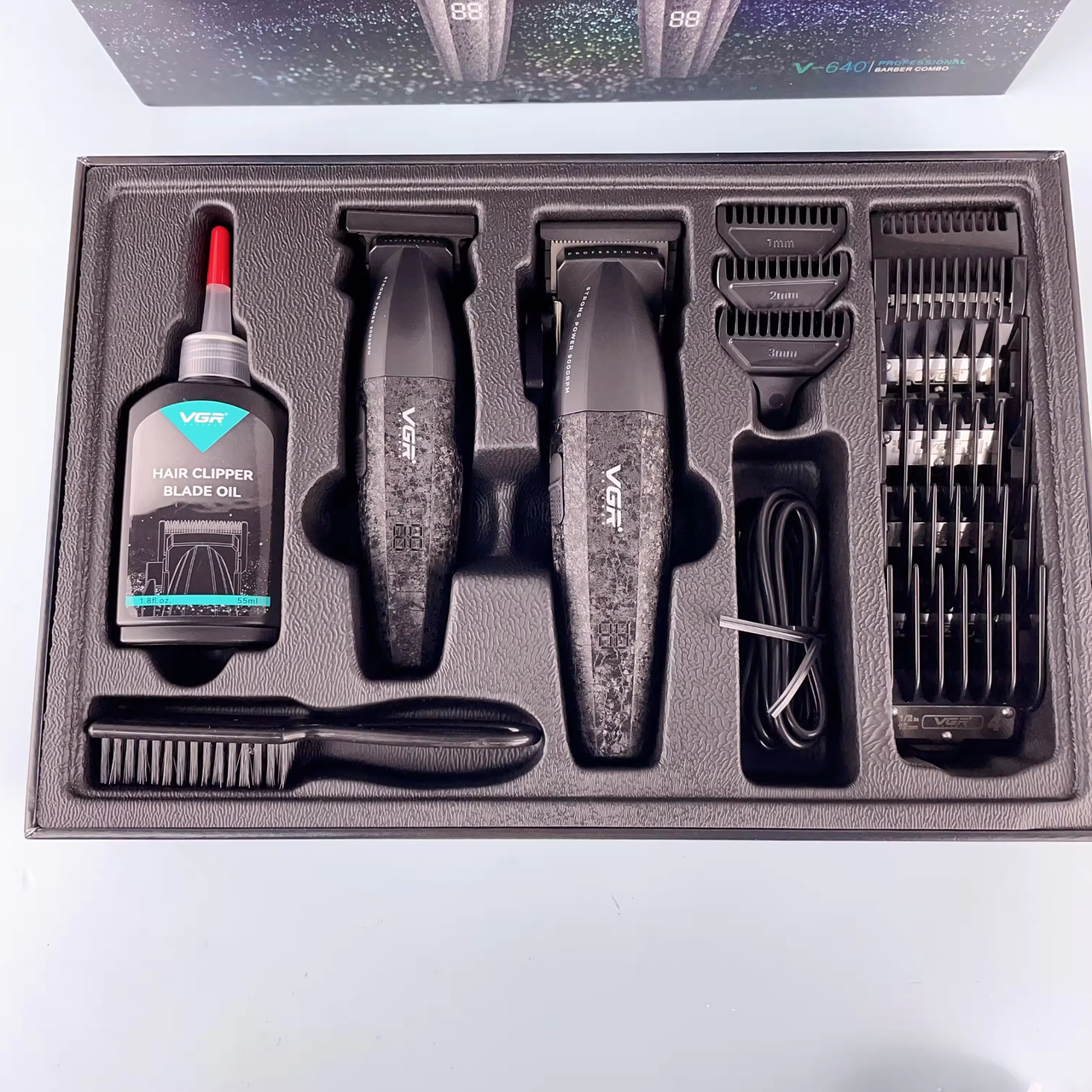 VGR V640 Barber Set Professional Special edition