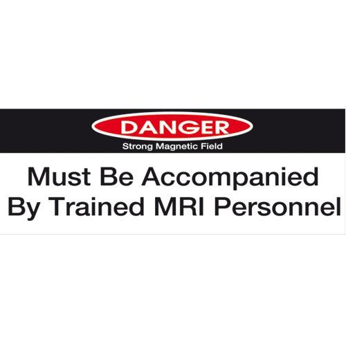 MRI Safety Stickers
