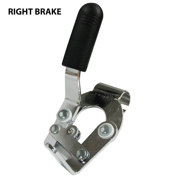 Drive Medical Brake for Fixed Arm Wheelchair, Chrome