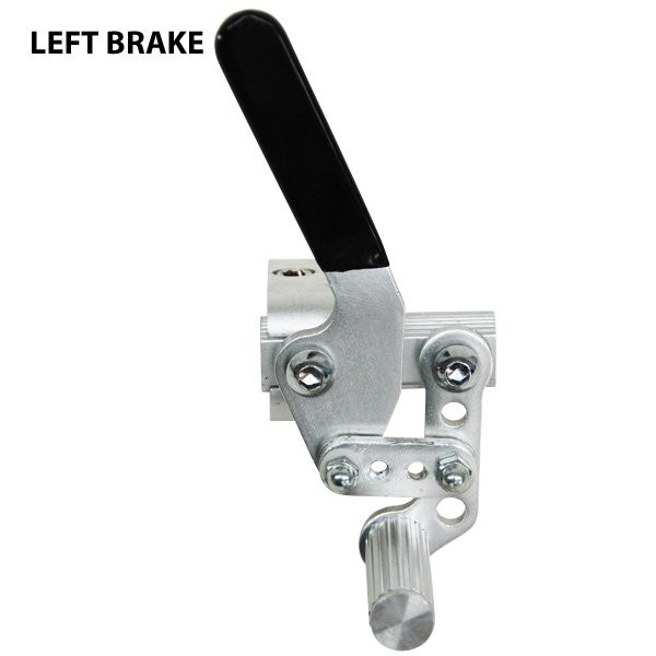 Drive - Brake for Detachable Arm Wheelchair, Chrome