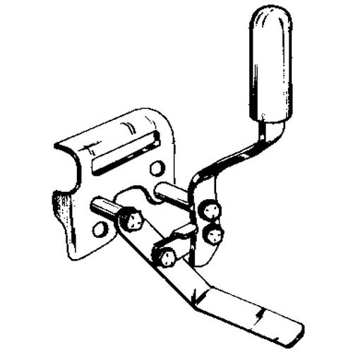 Invacare Bar Mount Wheelchair Brake – Push to Lock