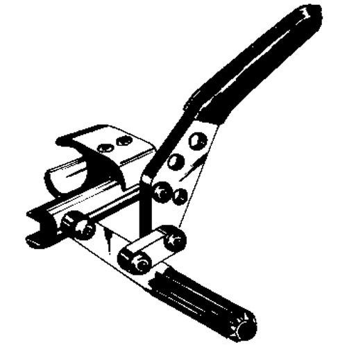 Quickie Brake, Push To Lock, Aluminum