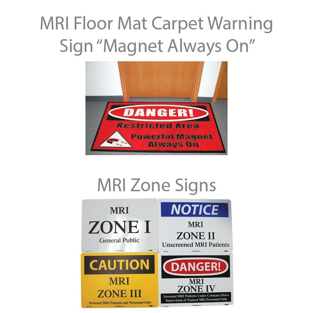 MRI Safety Signs Package - Signage