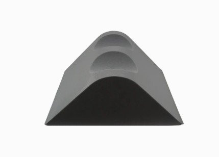 MRI Non-Magnetic Leg Rest with Knee Cutouts, Small