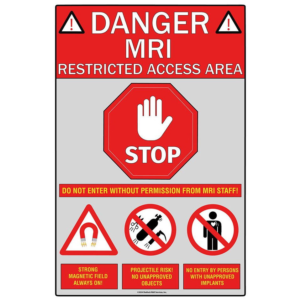 MRI Safety Signs