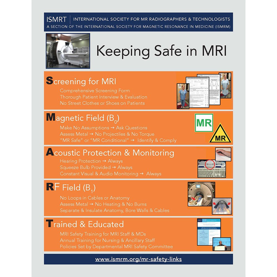 MRI Safety Signs