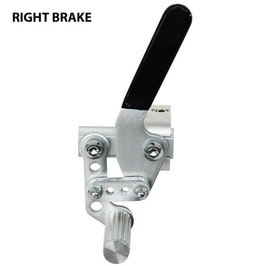 Drive - Brake for Detachable Arm Wheelchair, Chrome