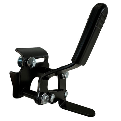 Medline Brakes w/ Horizontal Bolt, Aluminum, Pair