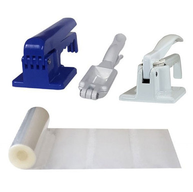 Sani-Safe Crush Bags - 4" x 2", 100 Bags per Roll