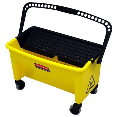 MRI Mop Bucket Press Wringer with Casters