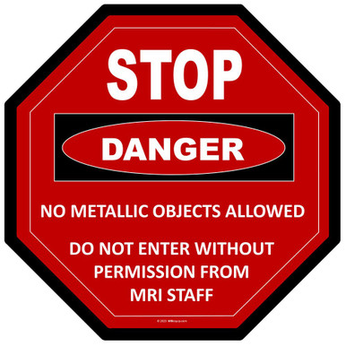 MRI Floor Plaque Zone 4 Doorway Kit