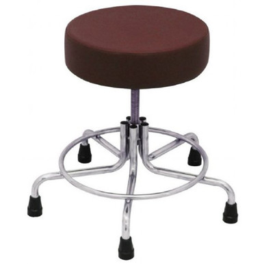 MRI Doctor Stool, Adj 21-27 Height, w/Rubber Tips