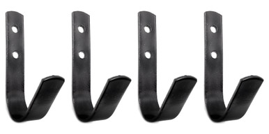 Steel Horse Stable Bridle Hangers Tack Room Hooks Black