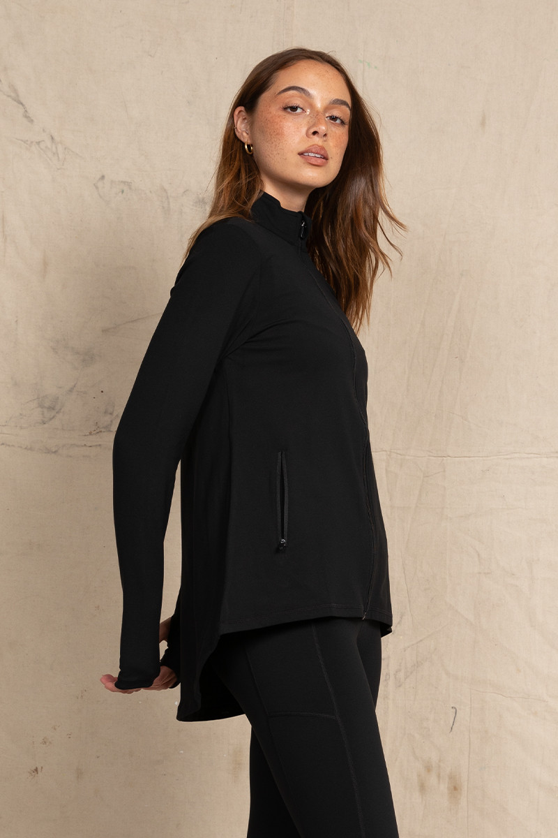 Swing Jacket in Black | Bohemian Traders