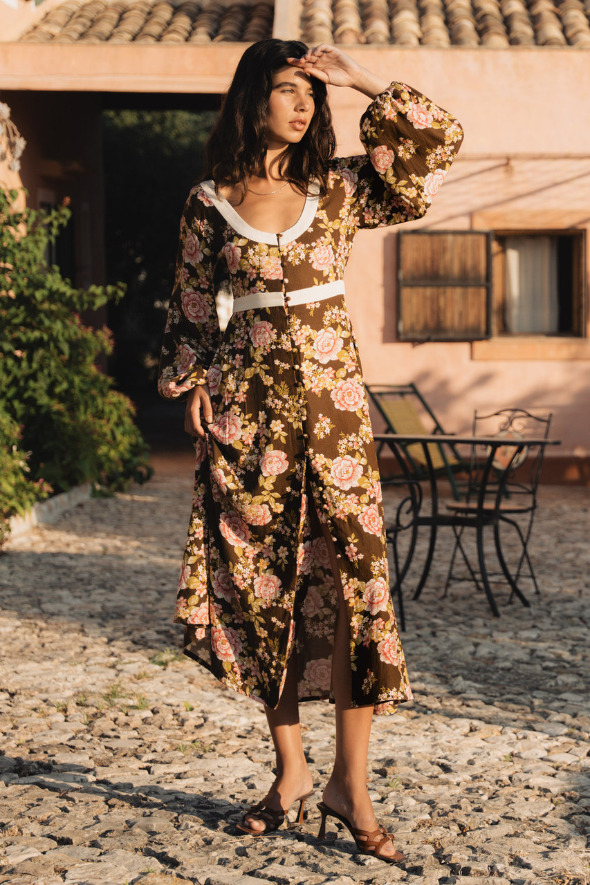 Designer Midi Dresses for Women