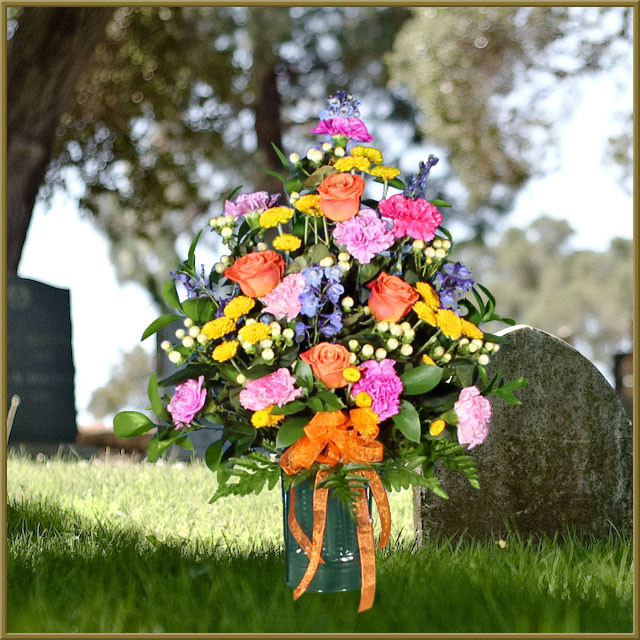 Homage - Cemetery Can - Oberer’s Flowers